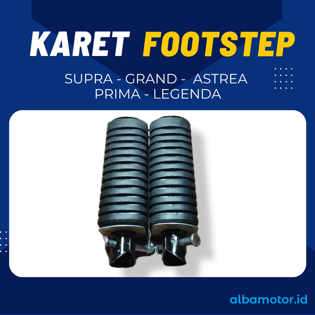 Rubber STEP/ POSTEP/BARSTEP/Rear FOOT STEP HONDA GRAND, SUPRA,, PRIMA ...