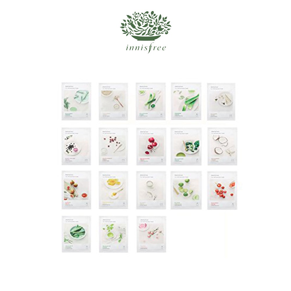 Innisfree My Real Squeeze Mask (1sheet 20ml) | Shopee Malaysia