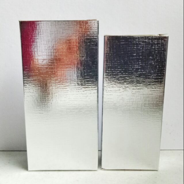 PACK of 10's - Square Silver Shiny Box | Shopee Malaysia