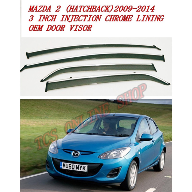 MAZDA 2 HATCHBACK 2009-2014 3 INCH Oem Injection Style High Quality Air ...