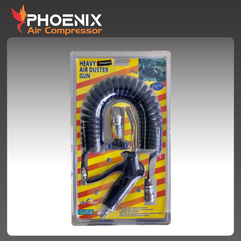 Compressed Air Blow Gun Air Duster Air Blow Spray with 5m Recoil Hose 4 ...