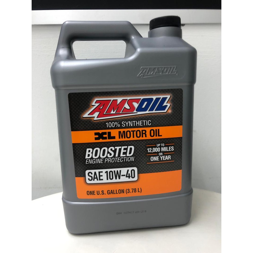 Amsoil 10W-40 XL 100% Synthetic Engine Oil (Gallon) | Shopee Malaysia