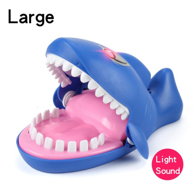 Special Creative Large Size Shark Mouth Dentist Bite Finger Game Kids ...