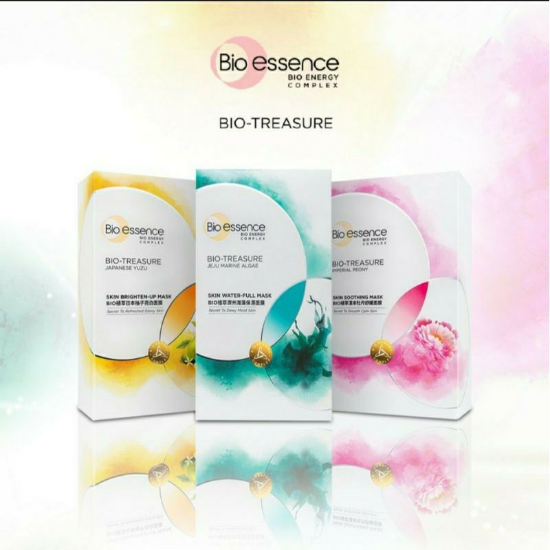 BIO-ESSENCE bio-treasure mask exp:2024 | Shopee Malaysia