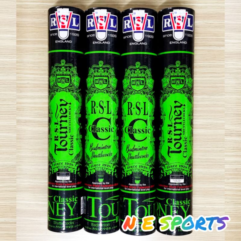 RSL Tourney Classic Shuttlecock BWF APPROVED | Shopee Malaysia