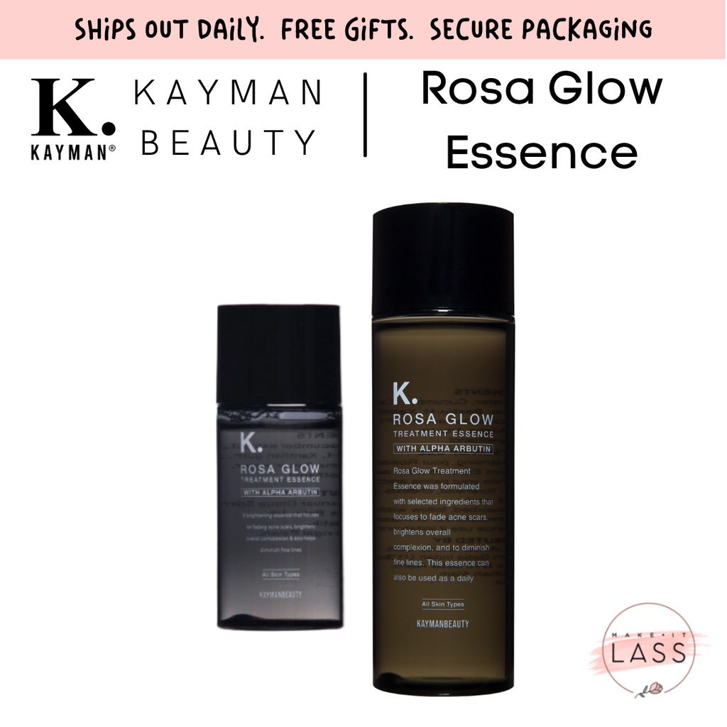 𝙆𝘼𝙔𝙈𝘼𝙉 𝘽𝙀𝘼𝙐𝙏𝙔 Rosa Glow Treatment Essence | Shopee Malaysia