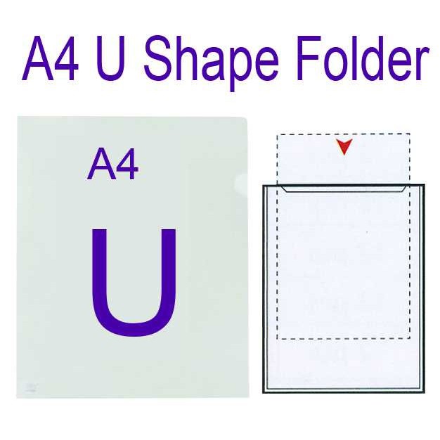A4 Transparent Clear Holder File / PVC Document Clear Holder / L Shape ...