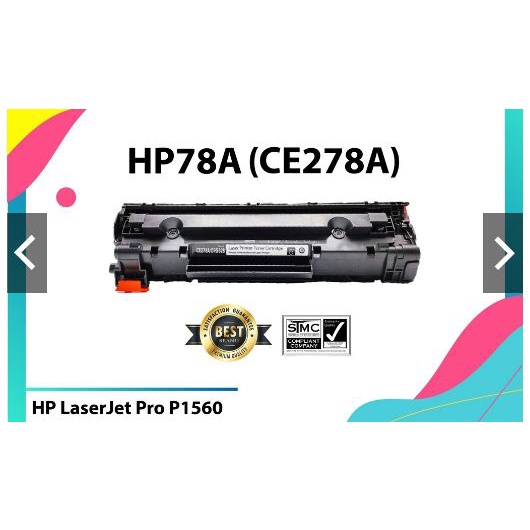 Compatible HP CE278A CE 278A 78A Laser Jet Pro M1536 P1530 P1536 P1560 ...
