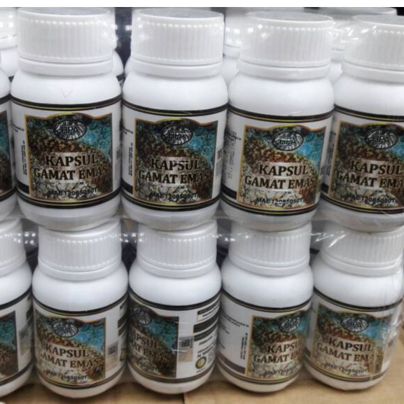 Kapsul Gamat Emas HPA | Shopee Malaysia