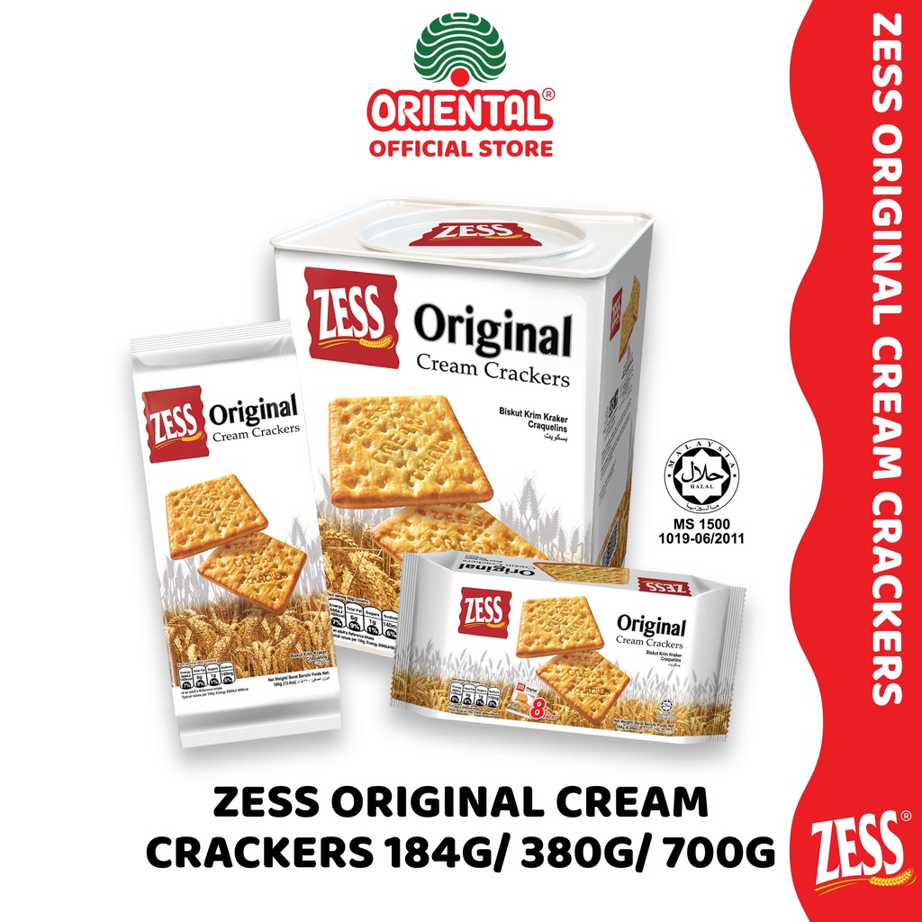 Zess ORIGINAL CREAM CRACKERS 184G | Shopee Malaysia