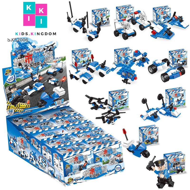 Lego Police Set (Combo 10 Small Sets) | Shopee Malaysia