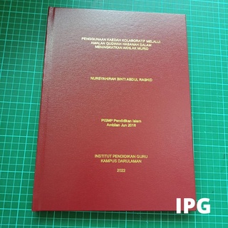 THESIS HARDCOVER FYP RM18 | Shopee Malaysia