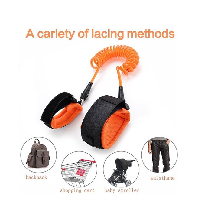 PSB_NEW Adjustable Toddler Kids Anti-Lost Wrist Band Harness Strap (1 ...