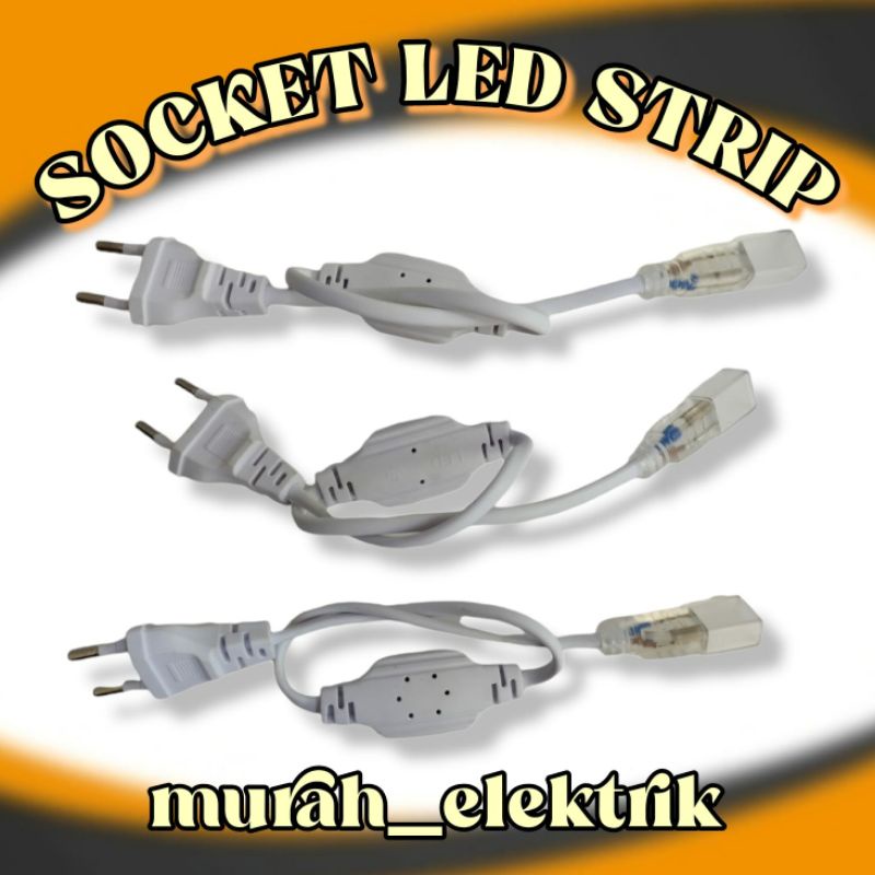 Led Hose Light Adapter/Adapter Socket LED Strip 5050 220V | Shopee Malaysia