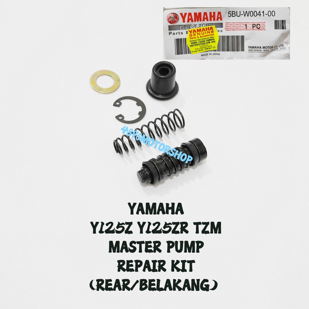 YAMAHA Y125Z Y125ZR TZM TZM150 REAR MASTER PUMP REPAIR KIT | Shopee ...