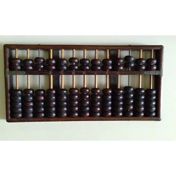 [Used] Old Chinese Wooden Abacus Suanpan Ready Stock | Shopee Malaysia