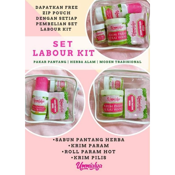 🔥READY STOCK🔥 SET LABOUR KIT UMMIALYA | SET BERPANTANG UMMIALYA ...