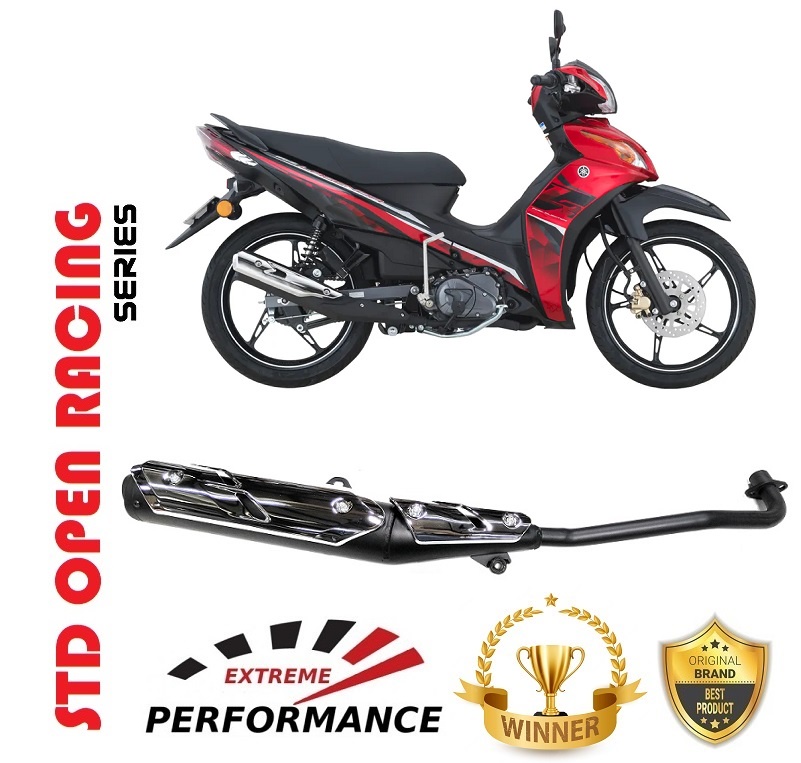 Lagenda 115 FI 28mm Ekzos Std Open Racing exos Power Exhaust Pipe ...