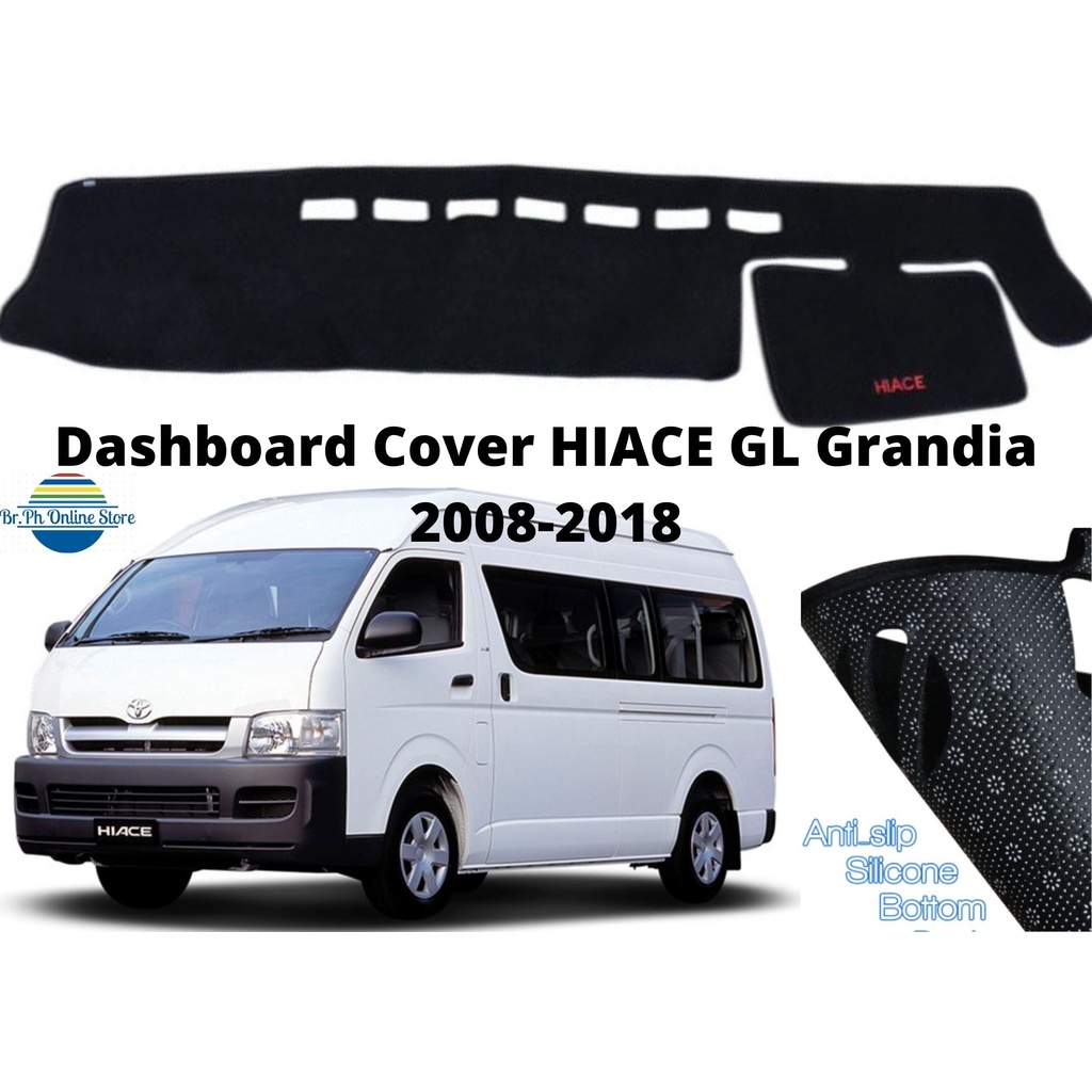 New Arrival Dashboard Cover for Toyota HIACE GL Grandia 2008 to 2018 ...