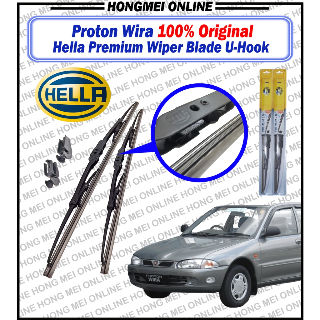 Proton Wira Wiper Blade 17''+20'' (1 pair) | Shopee Malaysia