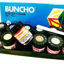 BUNCHO Poster Color 15cc (12 pcs)/ 6cc (12pcs) | Shopee Malaysia