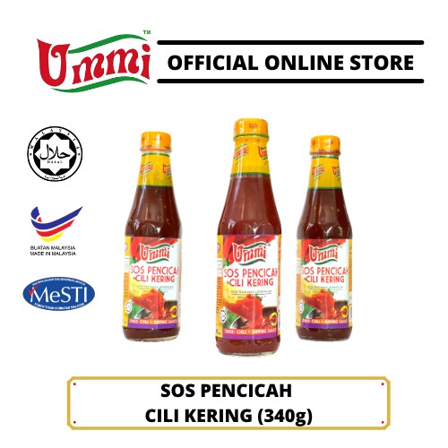UMMI Sos Pencicah Cili Kering 340g (DOZEN) | Shopee Malaysia