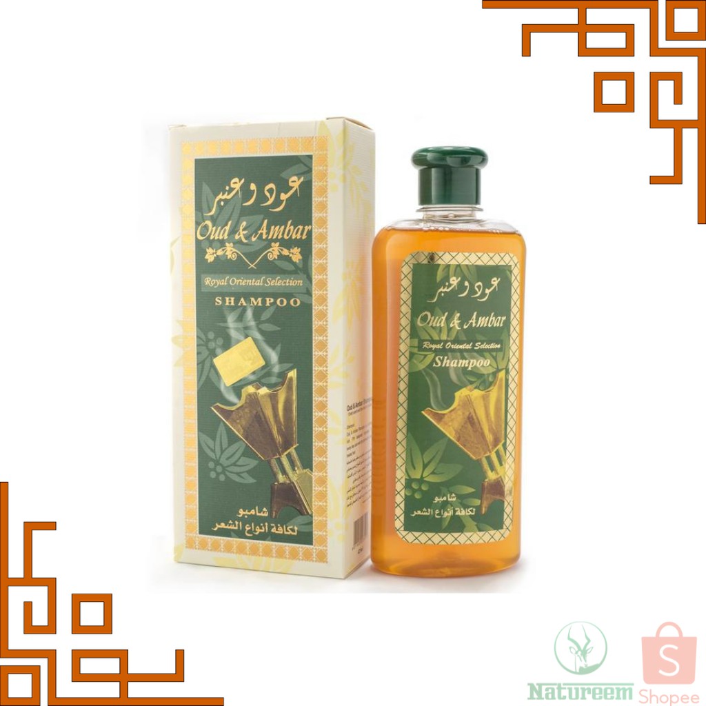 Amber & Oud Shampoo / Syampu Gaharu / Ambar & Oudh Shampoo / Agarwood Shampoo 400ml Saudi Arabia ...