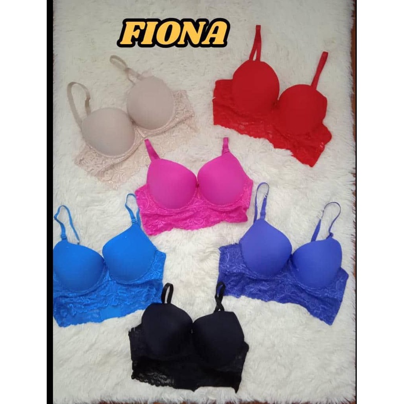 READY STOCK FIONA PREMIUM BRA Secret Embroidered PLUSS SIZE | Shopee ...