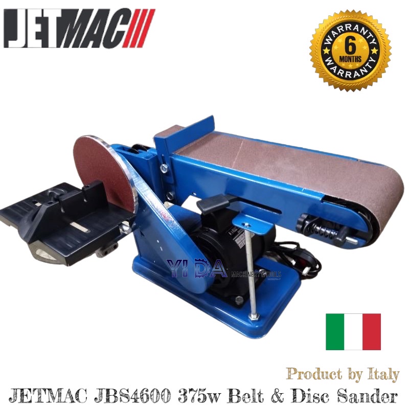JETMAC JBS4600 375w Belt & Disc Sander Heavy Duty Series | Shopee Malaysia