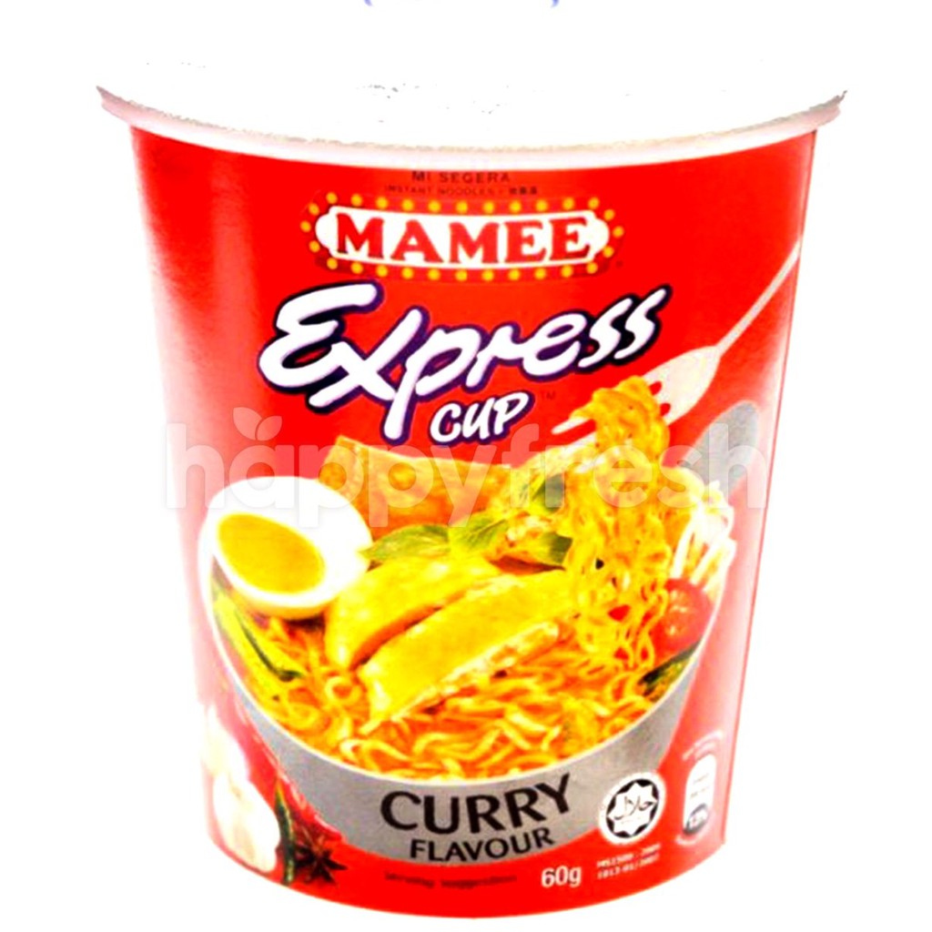 Mamee Express Cup Curry Flavour Instant Noodles 60g | Shopee Malaysia