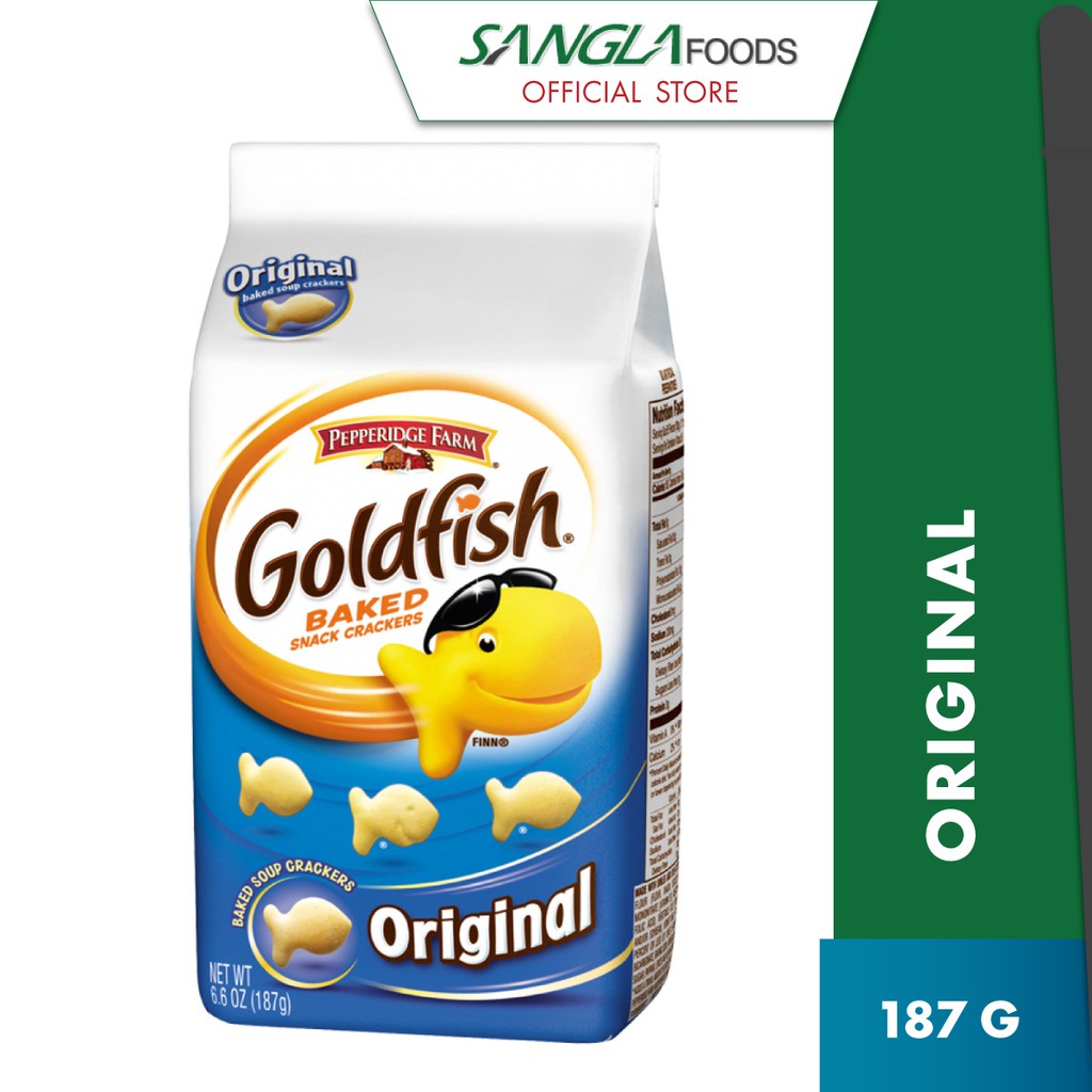 Pepperidge Farm Goldfish Original Baked Snack Crackers (187g) | Shopee ...