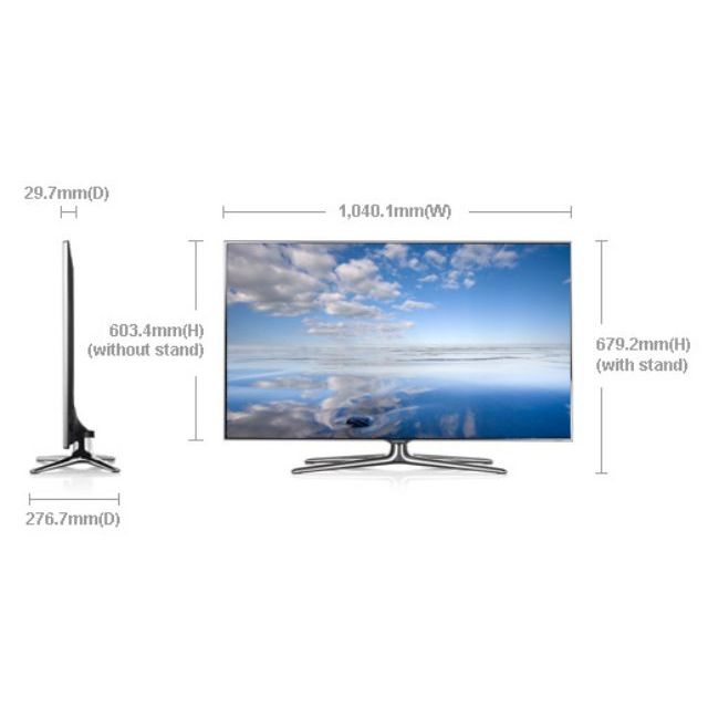 Samsung 46 Inch UA46ES7100 Series 7 Full HD 3D LED TV | Shopee Malaysia