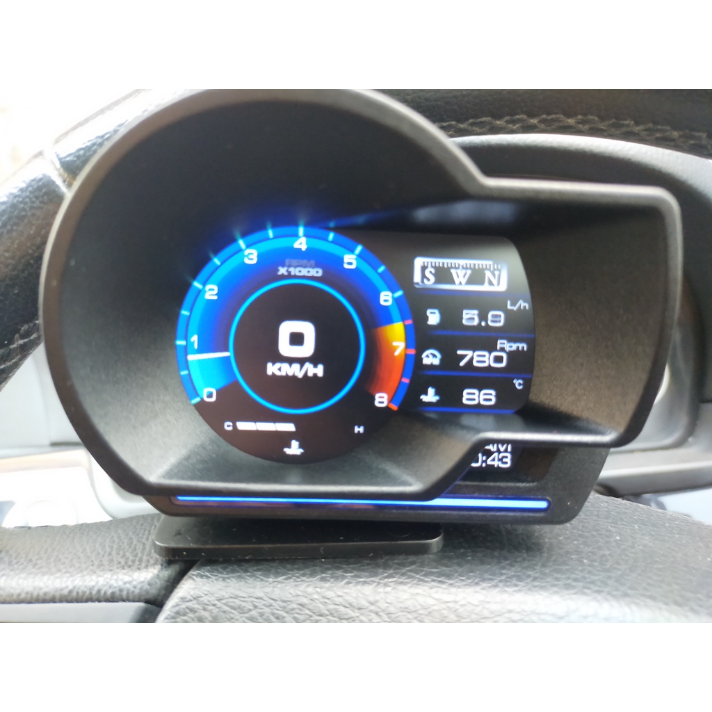 New Version & New Model ‼️ OBD Gauge Meter OBD2 Meter + GPS Proton ...