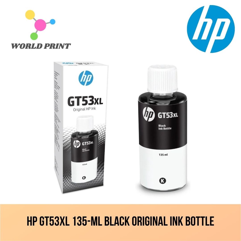 HP GT53XL 135-ml Black Original Ink Bottle | Shopee Malaysia