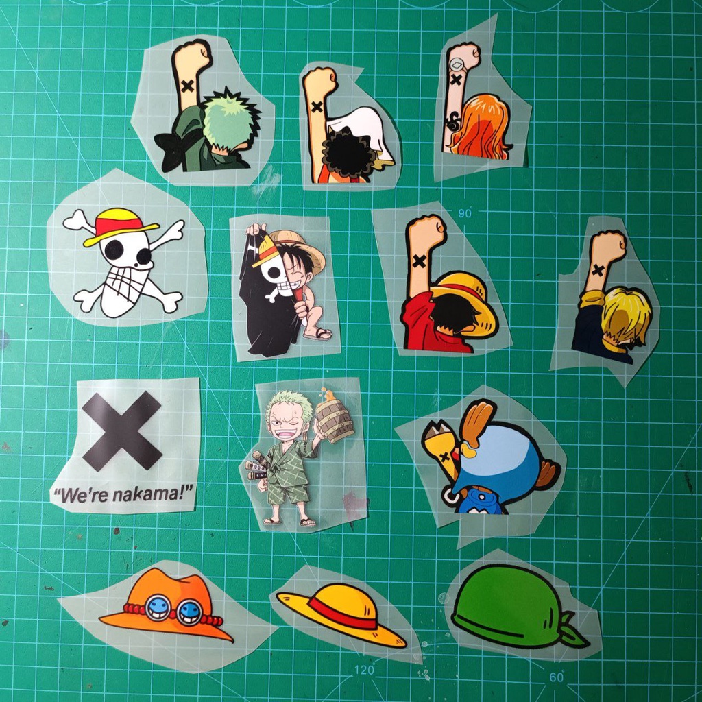 DIY Sticker Baju (One Piece) Iron On / Heat Press | Shopee Malaysia