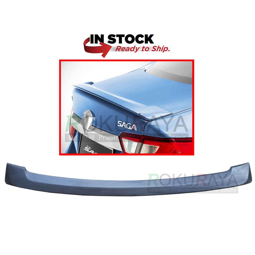 Proton Saga VVT 3rd Gen (2016) Rubber PU Polyurethane Rear Bonnet Boot ...