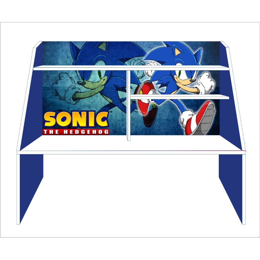 Sonic Children's Character Study Table | Shopee Malaysia