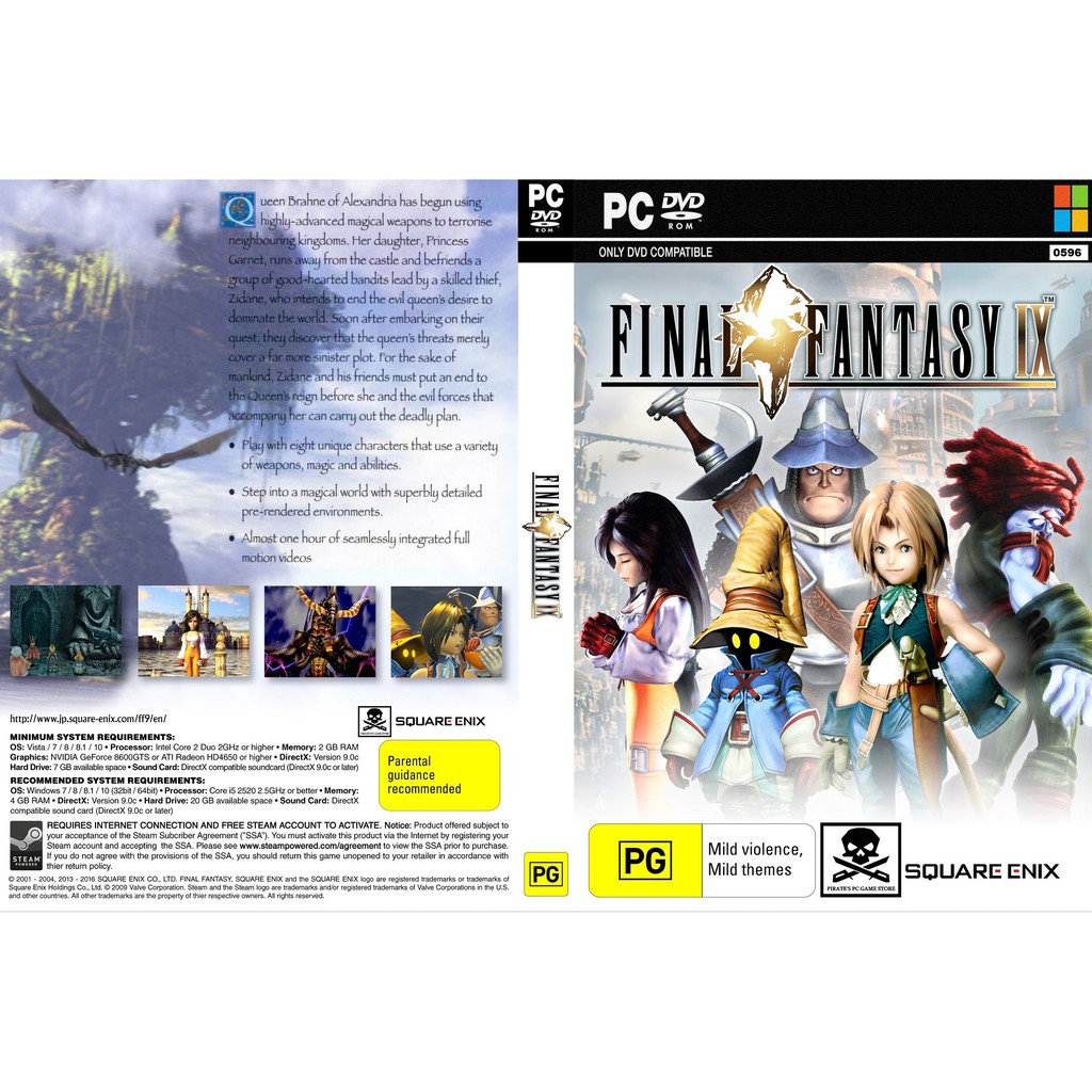 (PC) Final Fantasy IX / 9 | Shopee Malaysia