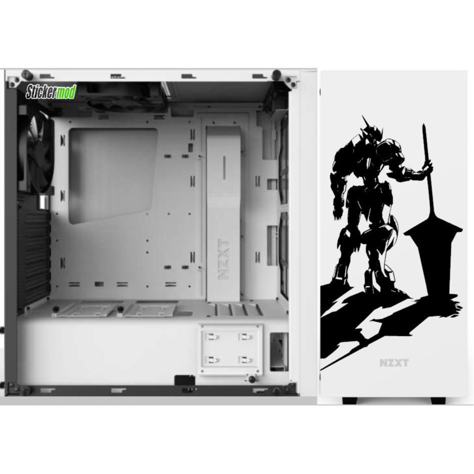 NZXT S340 Elite Custom Vinyl Sticker GUNDAM | Shopee Malaysia