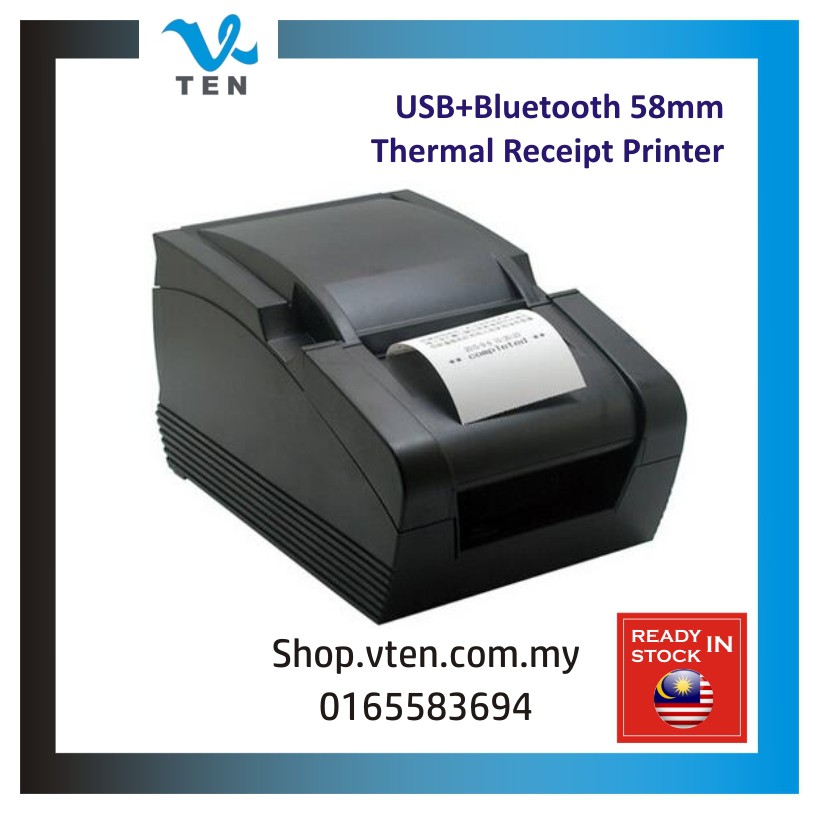 Gprinter Bluetooth Receipt Printer Thermal Portable Printer 58mm ...