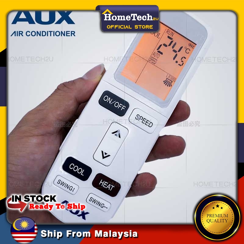 Original AUX Air Conditioner Remote Control | Shopee Malaysia