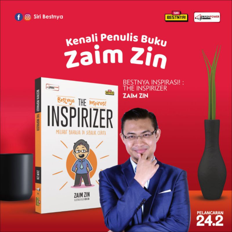 Buku Bestnya Inspirasi | The Inspirizer Zaim Zin | Shopee Malaysia
