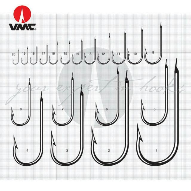 VMC Hook 9746PS Long Line Fishing Hooks | Shopee Malaysia