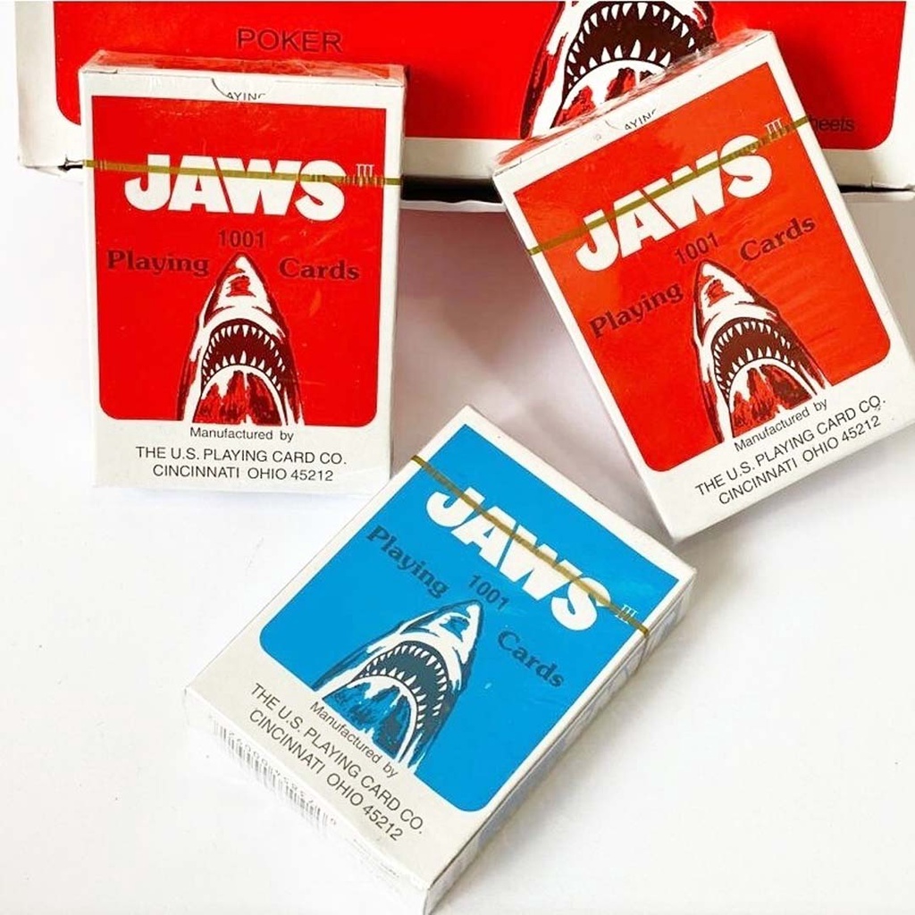 Jaws Playing Card / Gold Foil Playing Card | Shopee Malaysia