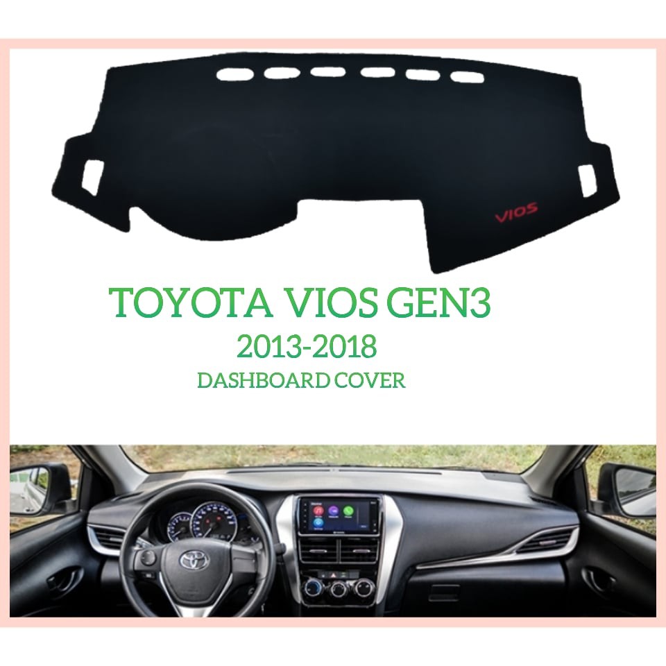 TOYOTA VIOS 2013-2018 GEN3 DASHBOARD COVER | Shopee Malaysia