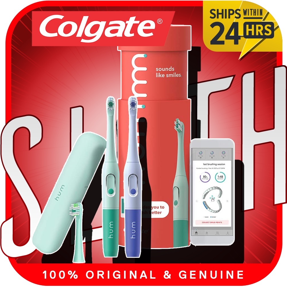 hum by Colgate Smart Battery Toothbrush Kit | Teal / Blue | Shopee Malaysia