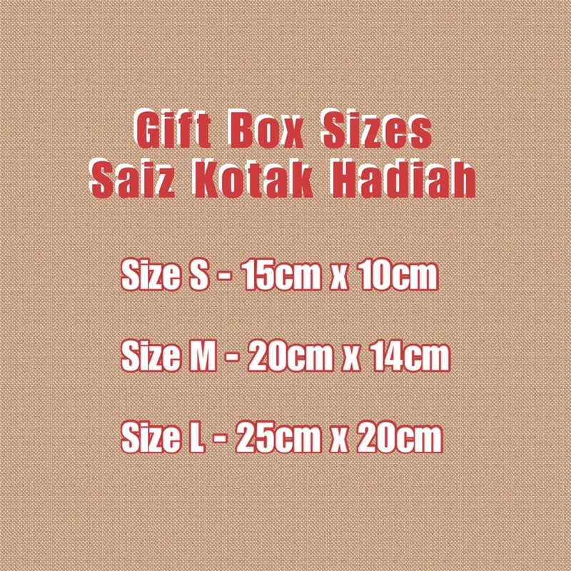 Surprise Gift Box Chocolate Giftbox Kotak Hadiah Coklat 巧克力 礼盒 ...