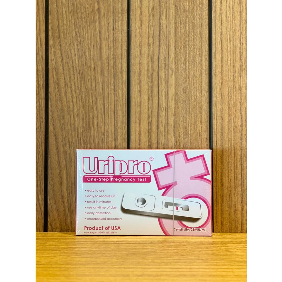 Uripro One- Step Pregnancy Test Product of USA ( Exp 01/2025) | Shopee ...