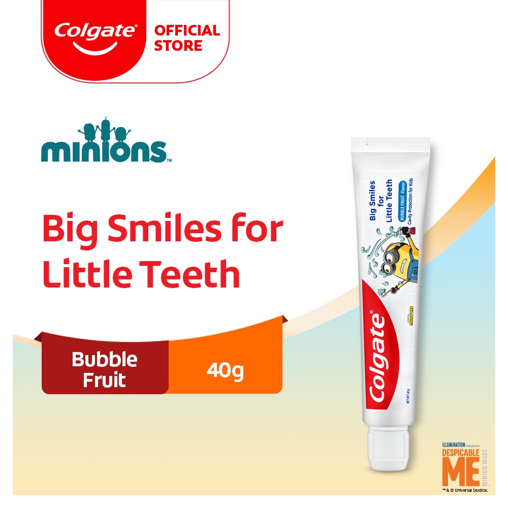 Colgate Kids Minion Toothpaste 40g | Shopee Malaysia