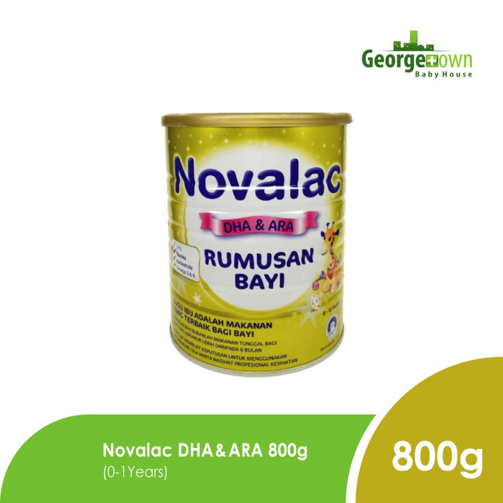 Novalac DHA & ARA 0-1 yearsold 800g (GTG) | Shopee Malaysia
